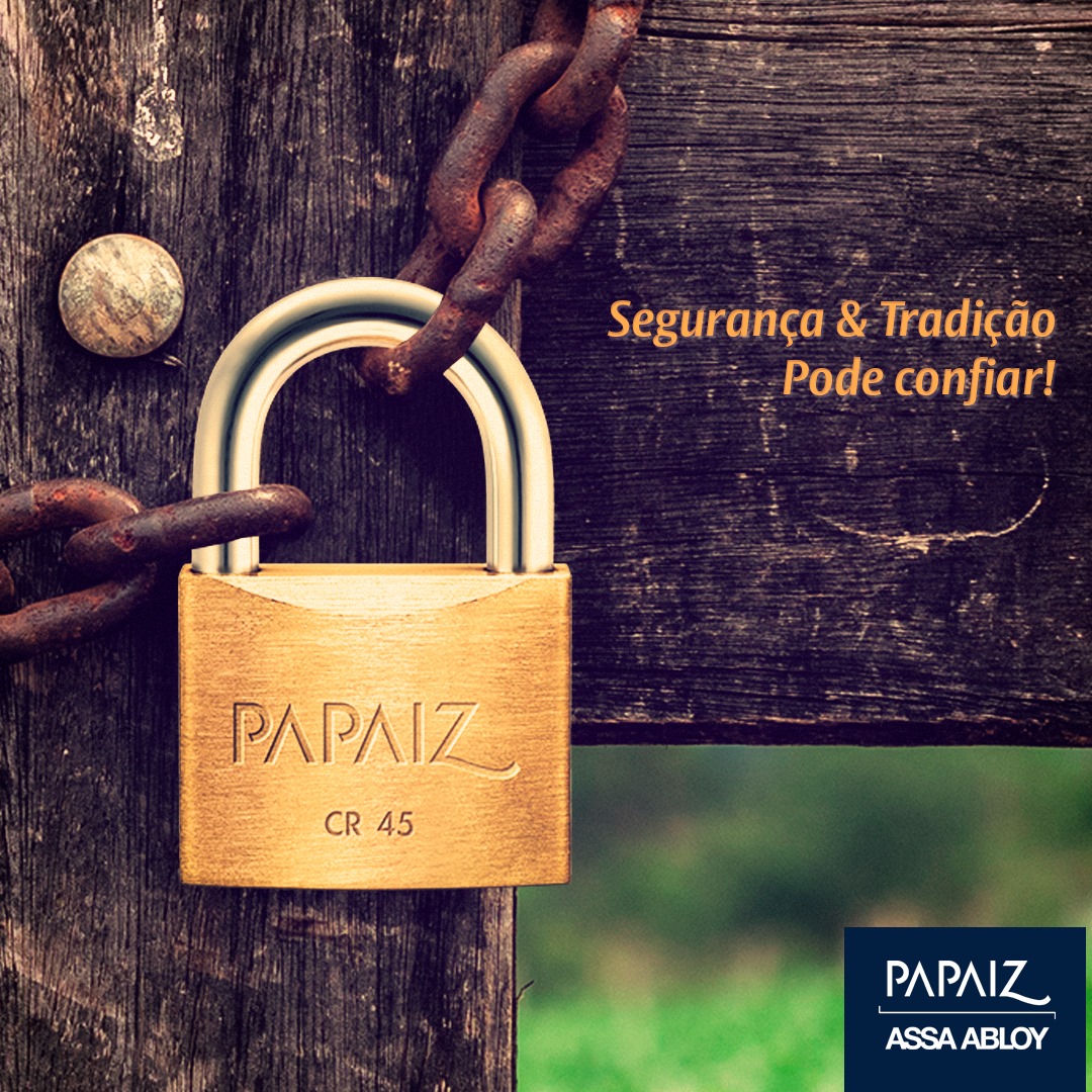 Qual é o melhor cadeado do Brasil?